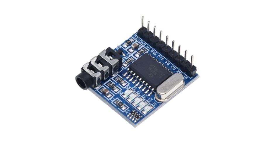 Modul MT8870 / Decodare sunet voce telefon DTMF / Voice decoding phone ...