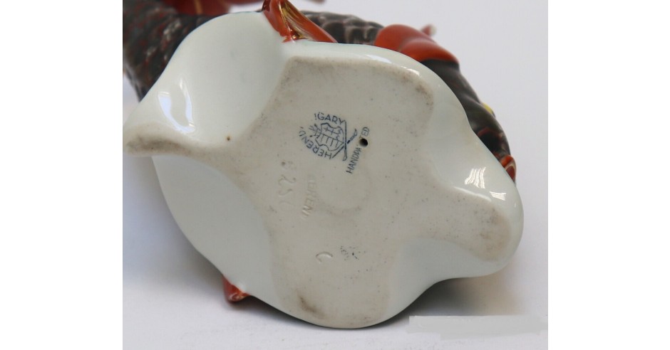 bibelou extrem rar HERENDI pictat manual | arhiva Okazii.ro