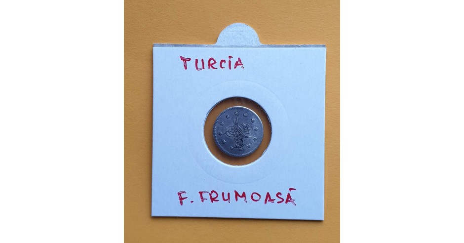 Moneda veche din argint probabil kurush - Turcia - Imperiu Otoman ...