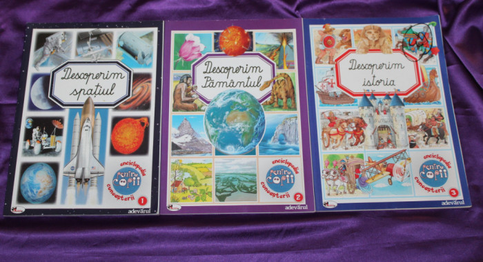 Enciclopedia cunoasterii pentru copii Descoperim Spatiul Pamantul ...