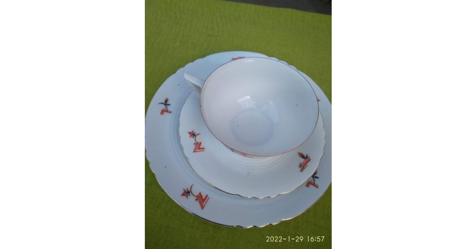 Portelan Bavaria, frumos set de mic dejun | Okazii.ro