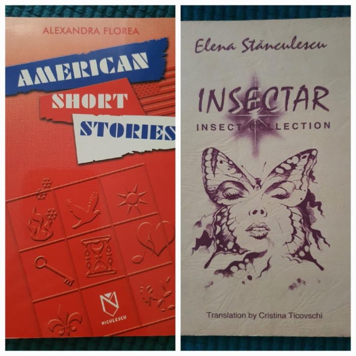 Insectar / Insect collection Elena Stanculescu + American short stories ...