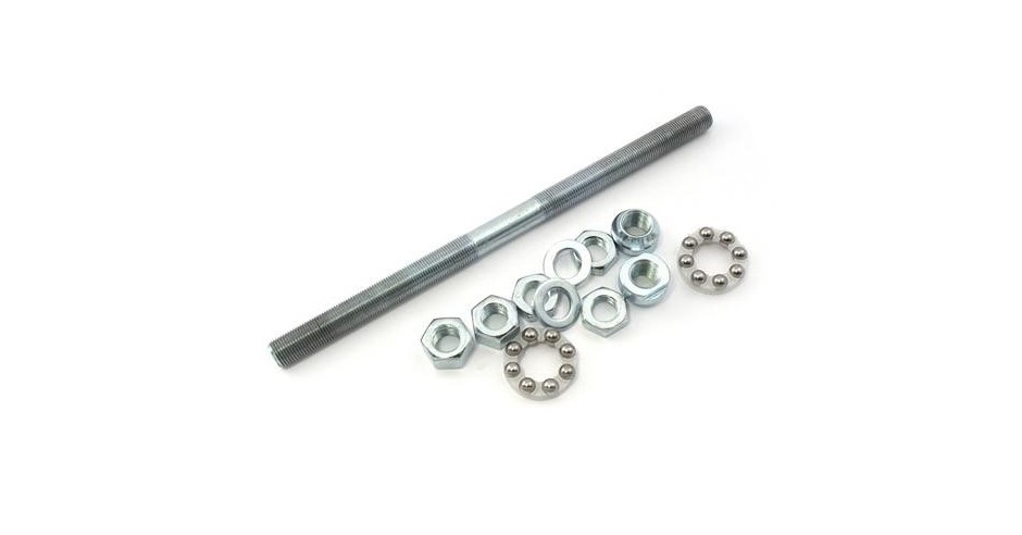 Ax roata + componente moped Piaggio 11 x 200 mm - cu rulmenti sferici ...