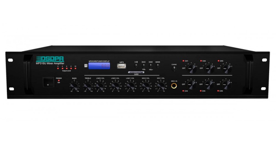 Amplificator cu mixer DSPPA MP310U 120W Negru | arhiva Okazii.ro