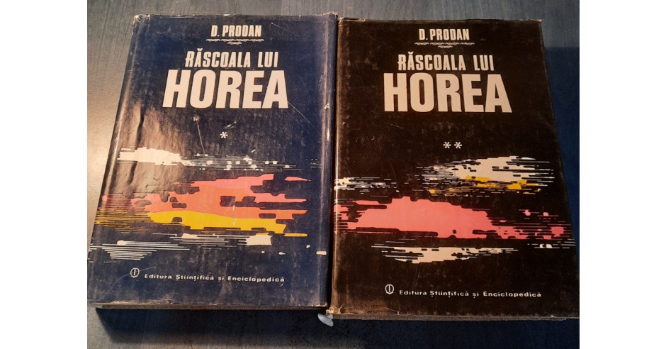 Rascoala lui Horea D. Prodan 2 volume | arhiva Okazii.ro