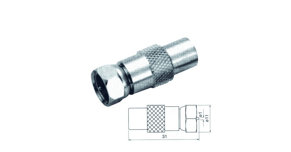 ADAPTOR MUFA TV TATA - F TATA CUPRU | arhiva Okazii.ro