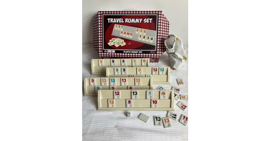 Joc Remi Remy Rummy tabla din plastic. SIGILAT ! | arhiva Okazii.ro