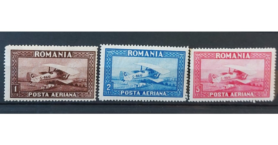 Romania 1928 - C.Raiu fil. orizontal MNH | arhiva Okazii.ro