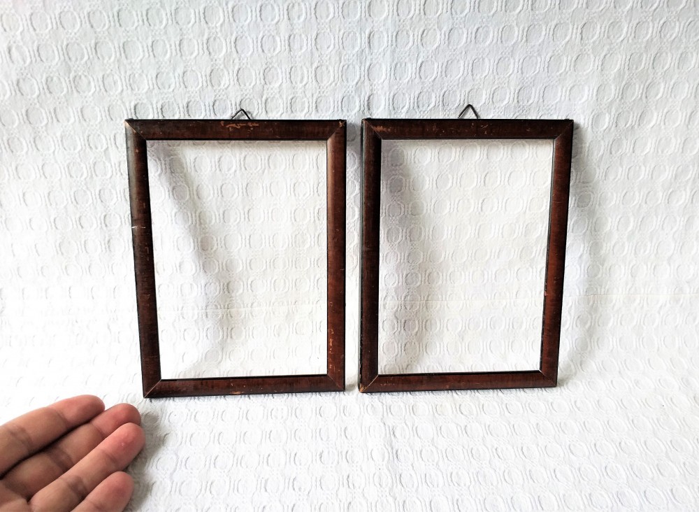 Rame vechi pentru fotografii, pereche rame dimensiuni mici | arhiva ...