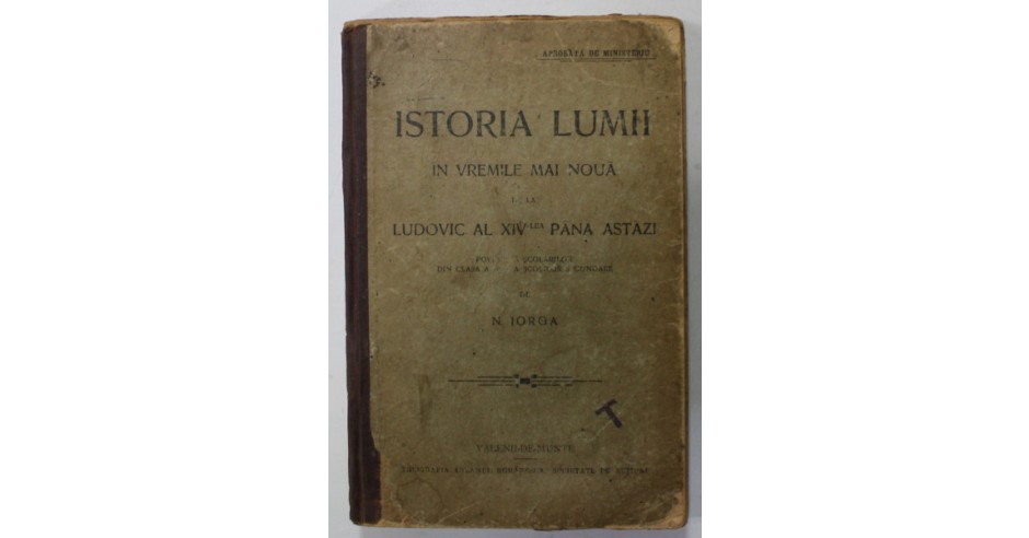 ISTORIA LUMII IN VREMILE MAI NOUA DE LA LUDOVIC AL XIV - LEA PANA ...