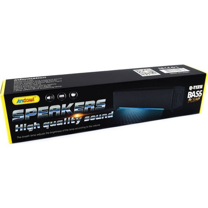 Boxa linie ANDOWL Q-T125 PENTRU PC CU BASS BOOSTER SI BAZ LED | Okazii.ro