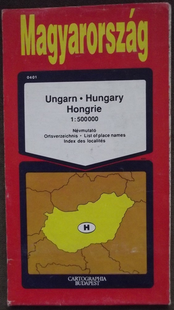 HARTA RUTIERA UNGARIA | Okazii.ro