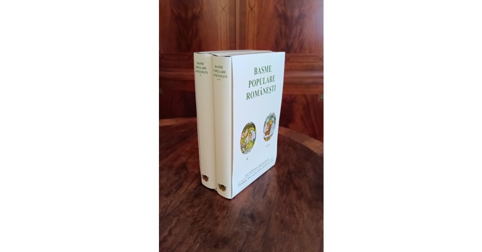 Basme populare romanesti (Vol. I+II) (Editie de lux Academia Romana ...