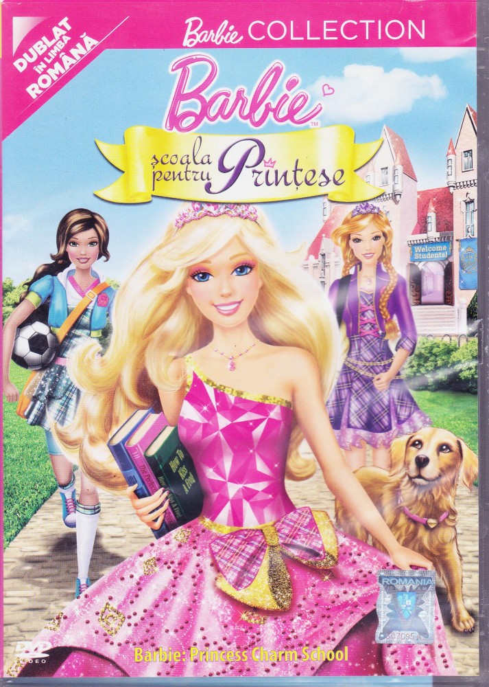 DVD animatie: Barbie - Scoala pentru printese ( original, dublat in lb ...