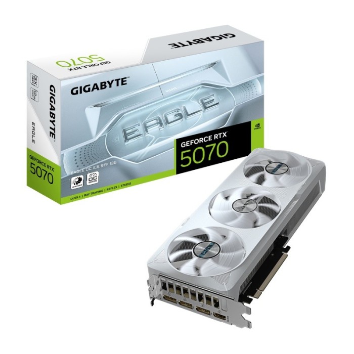 VGA GB RTX 5070 EAGLE OC ICE SFF 12GB, Gigabyte | Okazii.ro