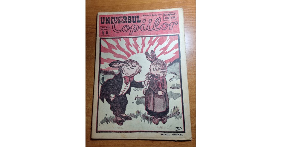 Revista pentru copii - universul copiilor 20 martie 1946 | Okazii.ro