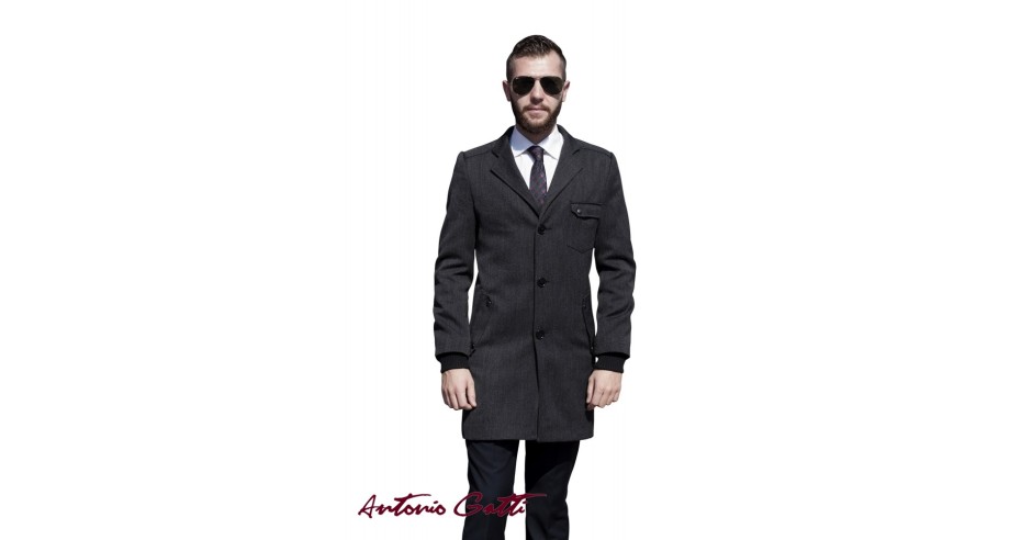 Trench Barbatesc Slim Fit T005 Nis | arhiva Okazii.ro