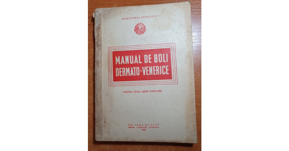 Manual de boli dermato-venerice pentru scolile medii sanitatre - din ...