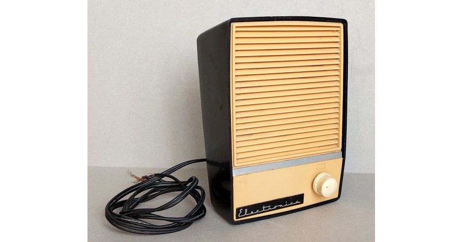 Difuzor radioficare Electronica Industriala, functional, Epoca de Aur ...