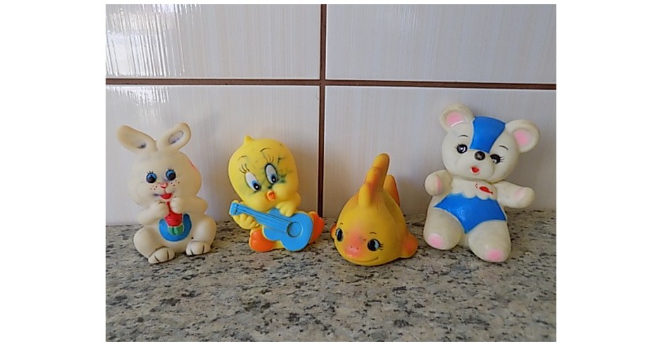 Lot de jucarii vechi din cauciuc | arhiva Okazii.ro