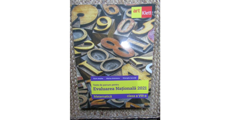 Matematica Clasa a VIII-a: Teste Evaluarea Nationala 2021 - Florin ...