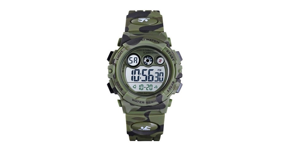 Ceas copii, Army, Militar, Digital, Sport, Rezistent la socuri, Skmei ...