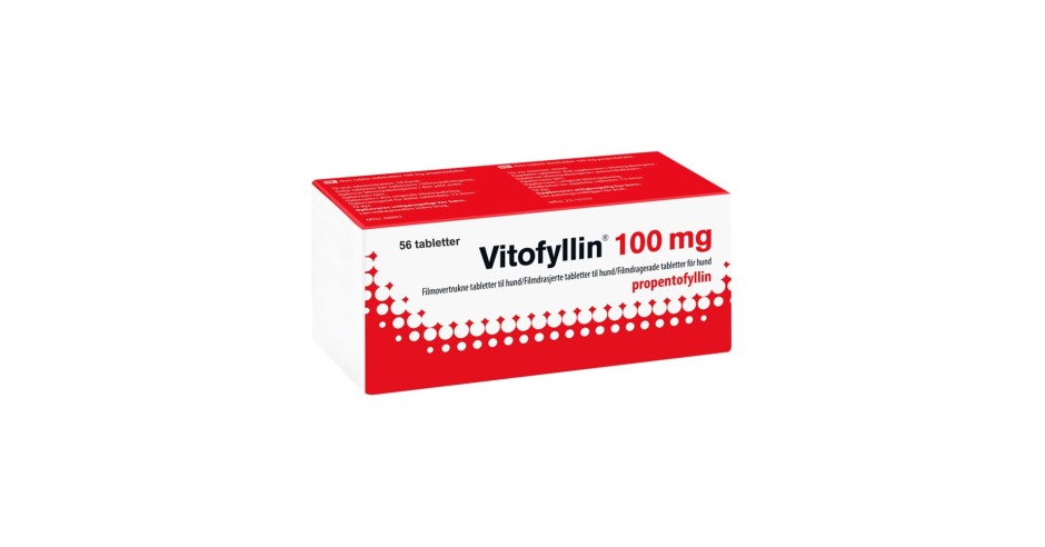 VITOFYLLIN 100MG COMPRIMATE PENTRU CAINI 56TB CUT | Okazii.ro