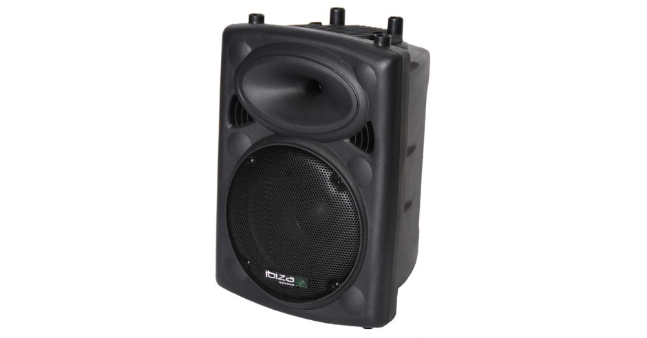 Boxa activa profesionala 400W Ibiza Bluetooth ,USB, telecomanda ...