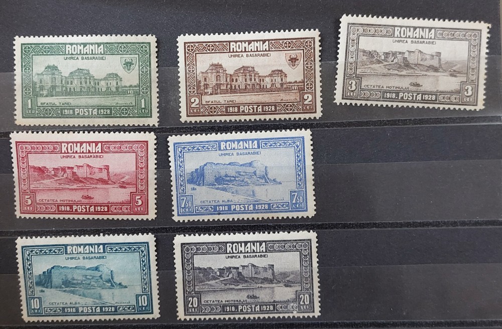 Romania 1928 - 10 de ani de la unirea Basarabiei | arhiva Okazii.ro
