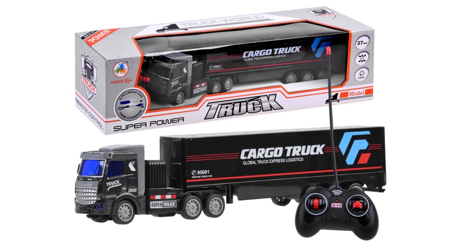 Tir jucarie cu telecomanda RC, 27 MHz, Baterie reancarcabila | arhiva ...