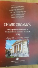 Chimie organica teste pentru admiterea in invatamantul superior medical ...