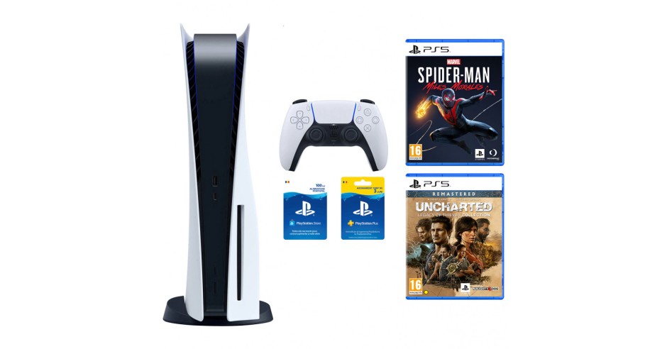 Consola PlayStation 5 + Joc PS5 Marvel’s Spider-Man: Miles Morales ...