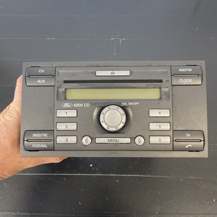 Cod Deblocare Ford Transit Mk7 Van Radio Stereo Cd Player 6000Cd ...