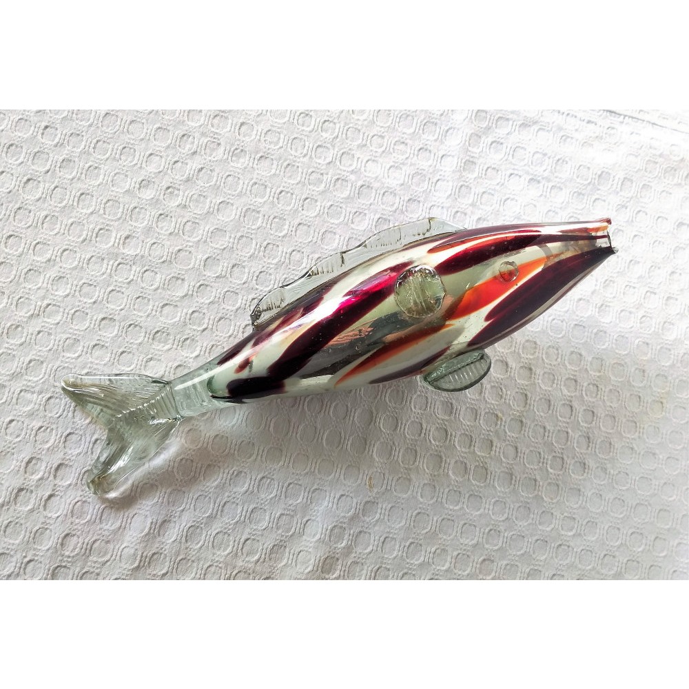 Peste din sticla, bibelou peste comunist de colectie, bibelou Epoca de ...