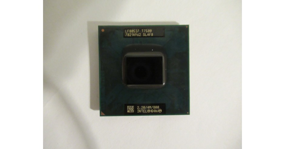 Intel® Core™2 Duo Processor T7500 4M Cache, 2.20 GHz, 800 MHz FSB, 479 ...