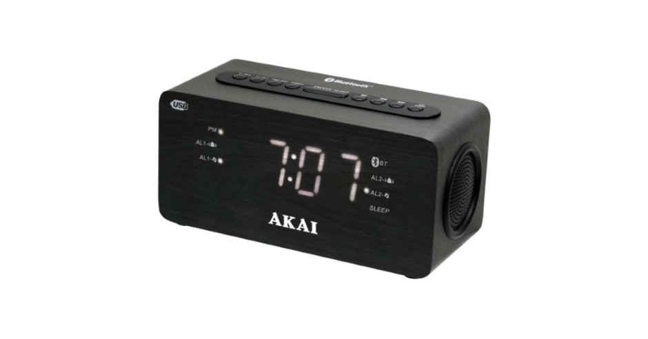 Radioceas AKAI ACR-2993, FM radio, dual alarm si functie incarcare ...
