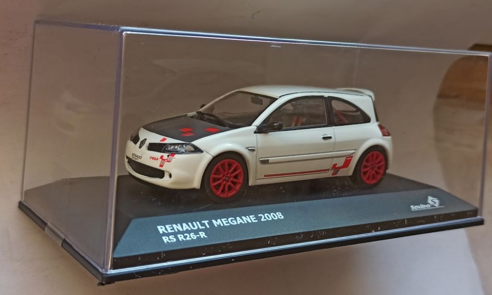 Macheta Renault Megane MK2 Facelift RS R26-R 2008 - Solido 1/43 ...