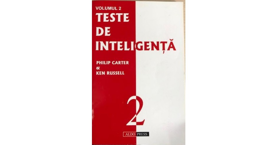 Teste de inteligenta volumul 2 Philip Carter, Ken Russell | arhiva ...