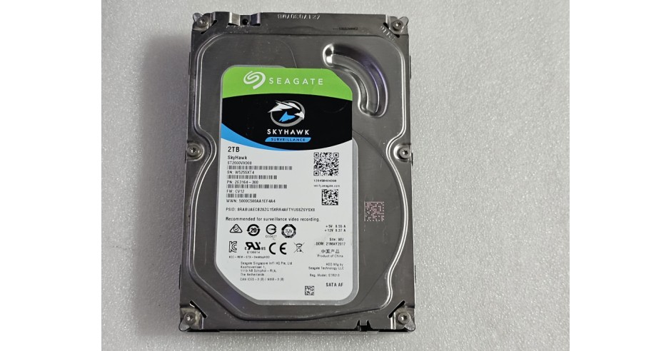 Hard Disk intern Seagate SkyHawk 2TB, SATA III, 64 MB, CCTV ...