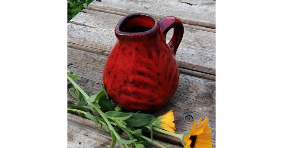 ZM2568- Mic vas decorativ/ vaza/ latiera- ceramica- vintage- Germania ...