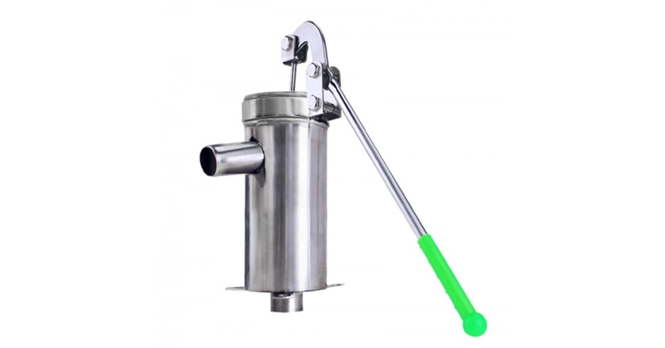 Pompa manuala de apa din inox gradina de scos apa din fantana put pompa ...