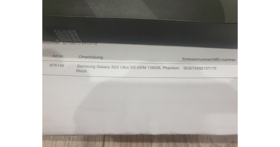 Samsung S22 ULTRA, sigilat, 8 GB RAM, 128 GB, factura, dual sim ...