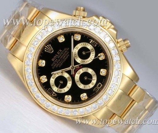 Ceas Dama ROLEX DAYTONA Gold&Diamonds 110grame CALITATE 1 SUPERB ...
