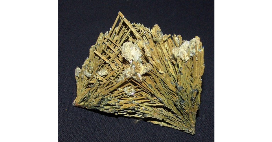 Specimen minerale - STIBINA CU BARITINA SI GOETIT (AT1) | arhiva Okazii.ro