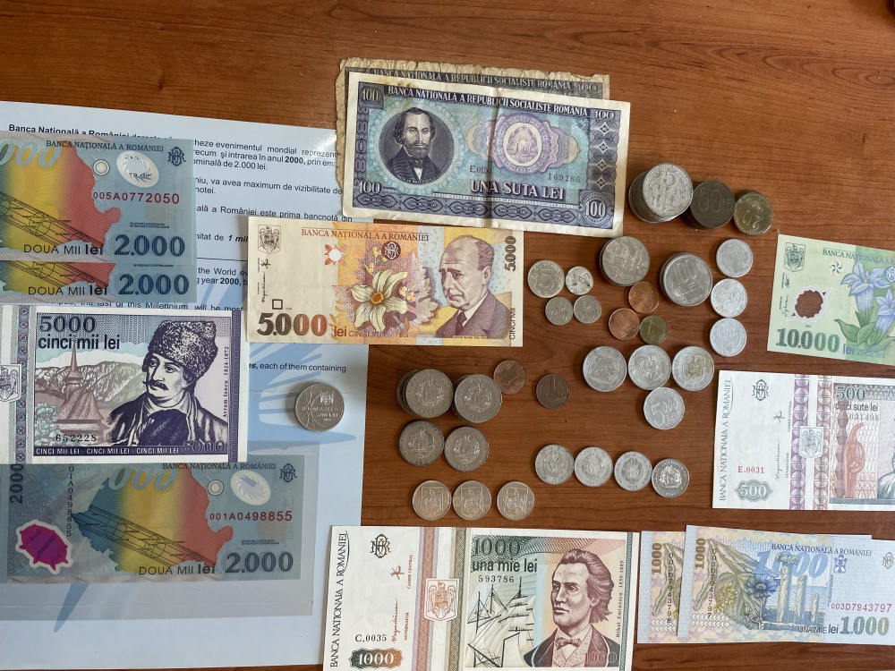 Colectie de monezi si bancnote romanesti. | arhiva Okazii.ro
