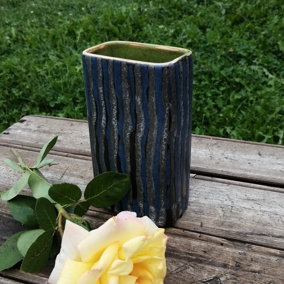 ZM2722- Vaza/ vas decorativ- ceramica artizanala- vintage- Germania ...