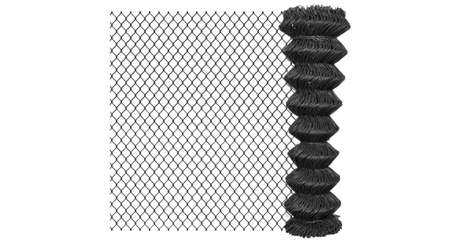 Gard plasa de sarma, gri, 25 x 1,5 m, otel | arhiva Okazii.ro