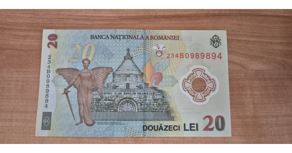 Bancnote 20 ron necirculate serii consecutive, Litera | Okazii.ro