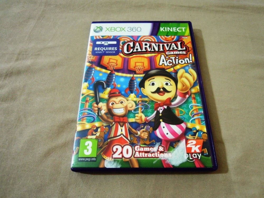 Joc Kinect Carnival Action Games, XBOX360, original, alte sute de ...