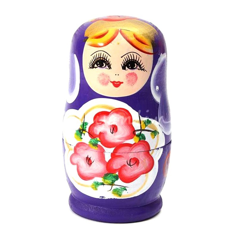 Papusa ruseasca Matrioska, 12 cm, Multicolor | arhiva Okazii.ro